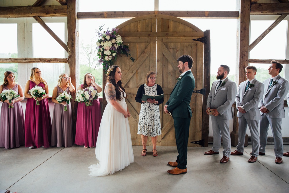 Angela + Ryan - Valley View Farm Wedding » Addie Roberge Photography