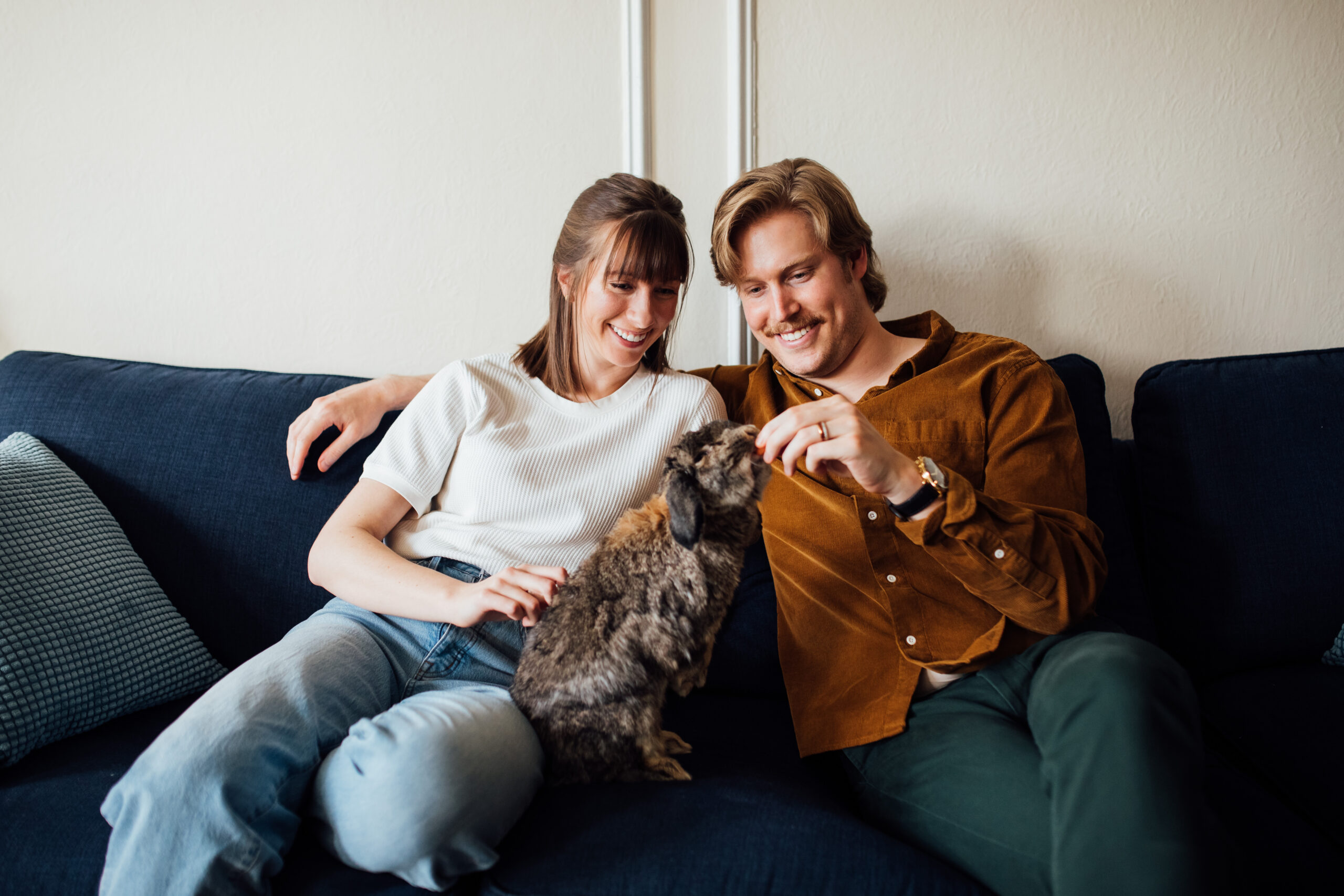 Sydney + Daniel - In Home Boston Engagement Session » Addie Roberge ...